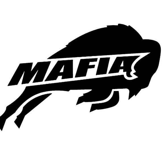 78Queen | Wall Decor | Nfl Football Buffalo Bills Logo Vinyl Decal ...